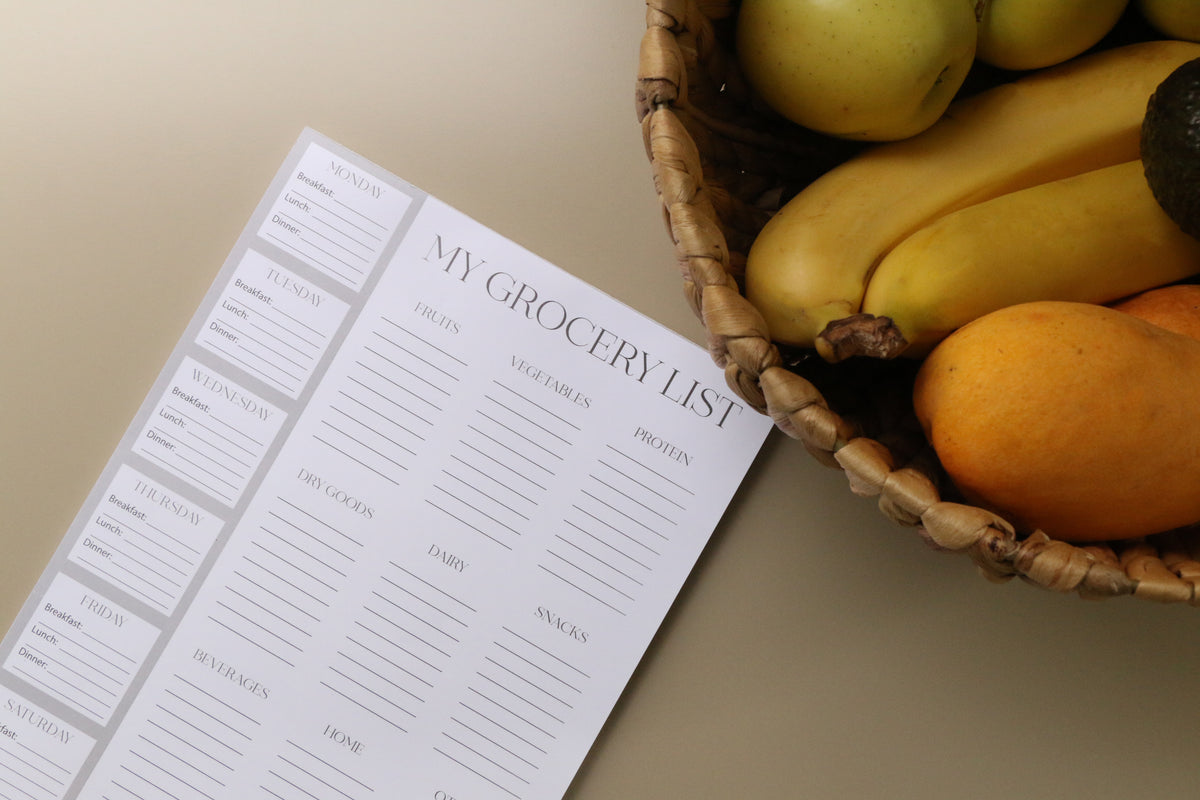 TEPOCATE HOME | My Grocery List
