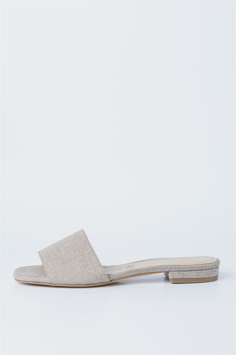 TEPOCATE | Sandalias Textil Crudo